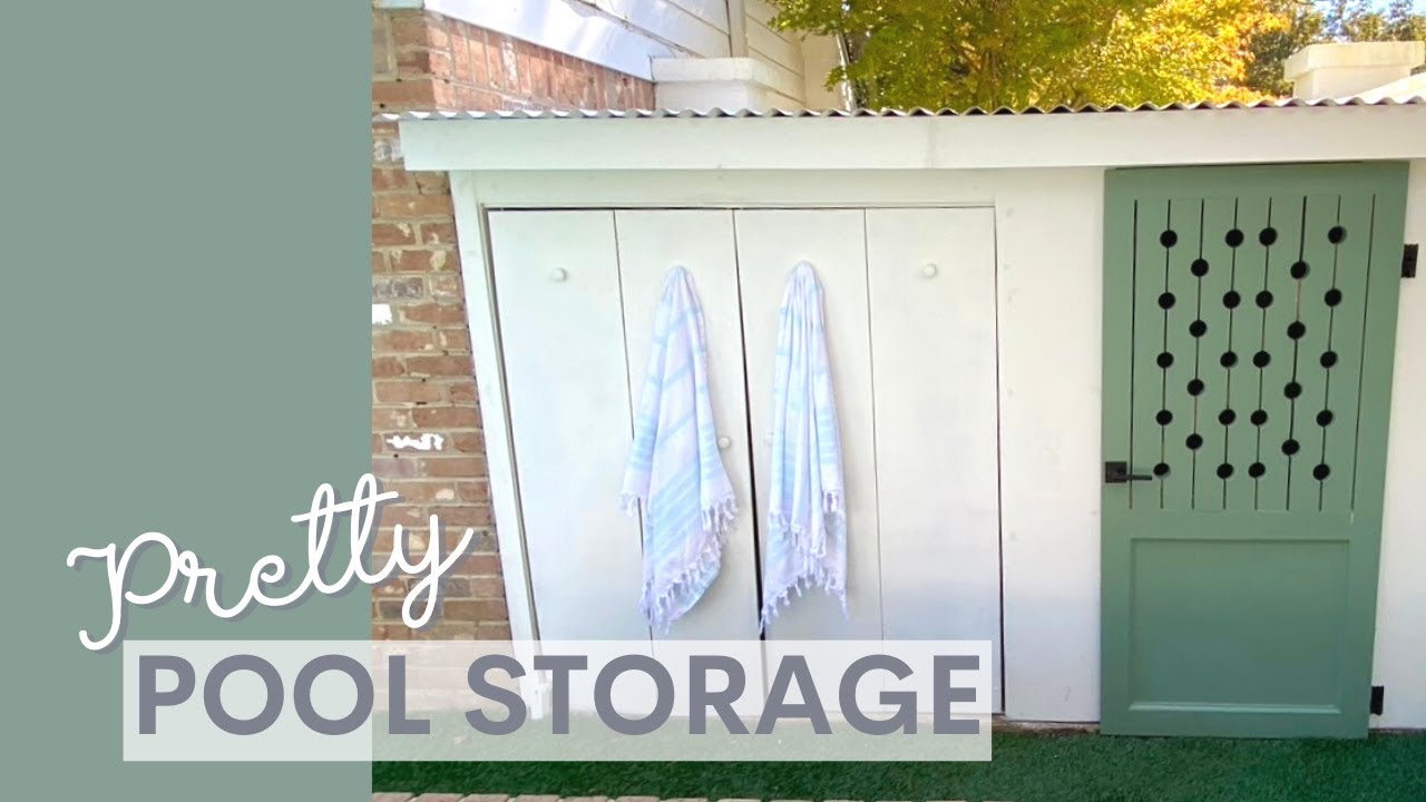 Video: Pretty Pool Storage Solution